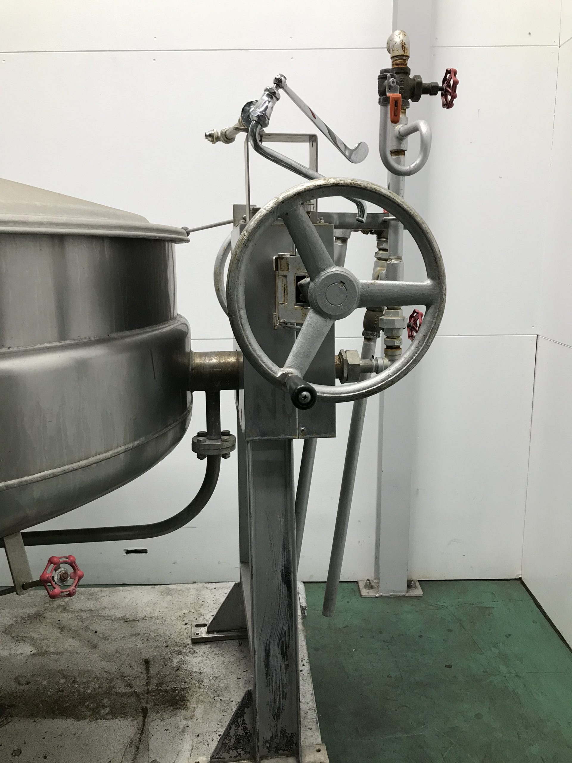 （売約済み）日本調理機 回転式蒸気二重釜 SRB-300 中古 AR-4016 | 株式会社アイリテクノ